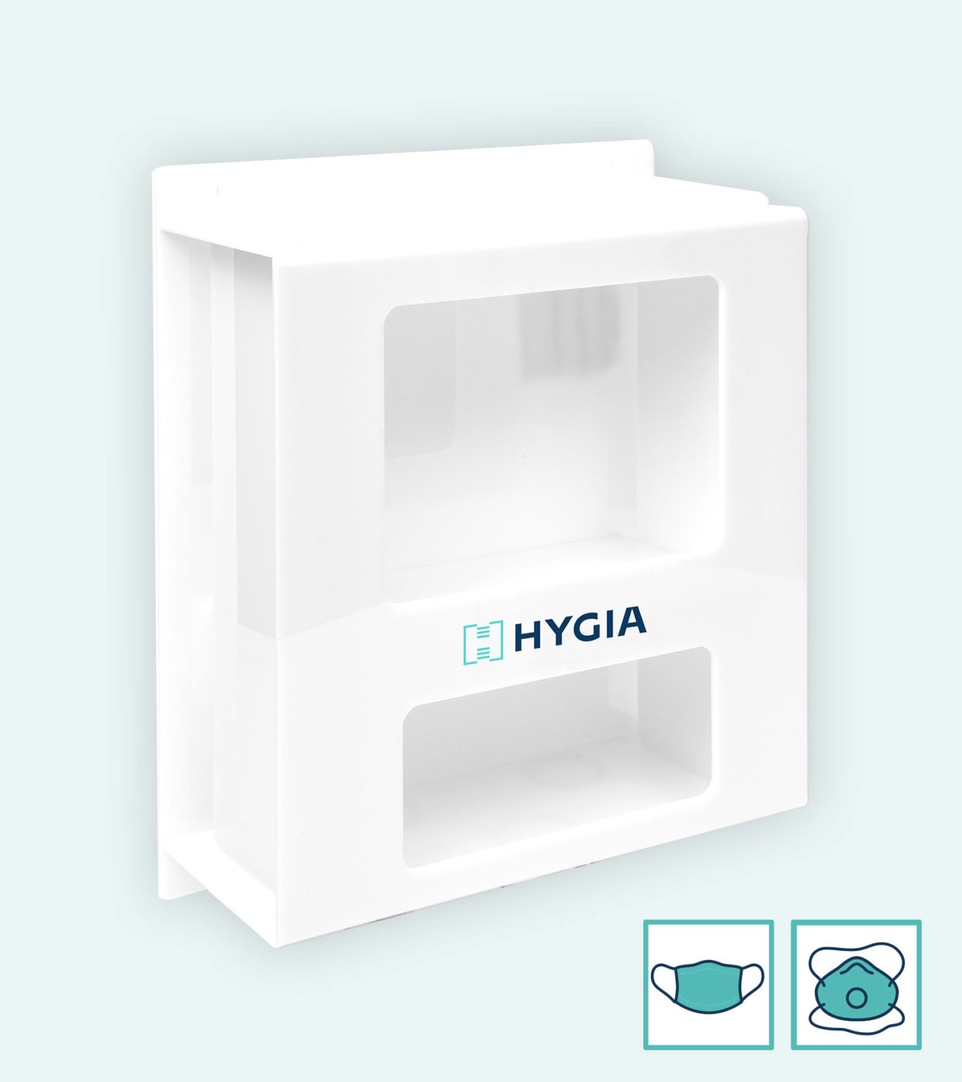 Combi Mask Dispenser - Hygia | Dispensing PPE Protection - Safeguarding ...