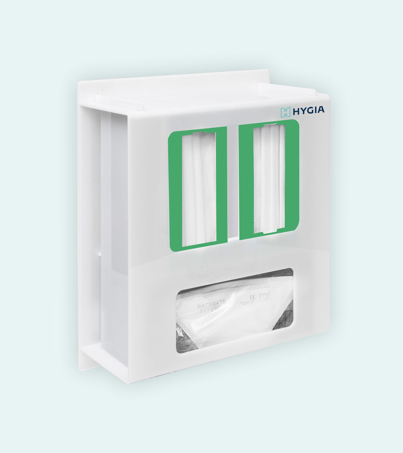 Combi Mask Dispenser - Hygia | Dispensing PPE Protection - Safeguarding ...
